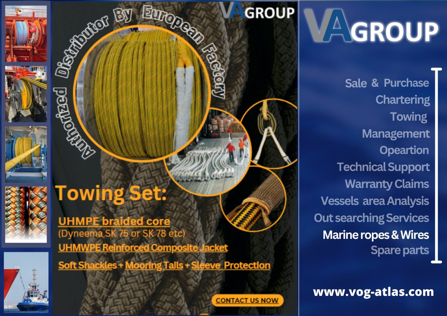 Vessel Sales & Purchases | AHTS, PSVs, workboats, barges, tugs - VA Group